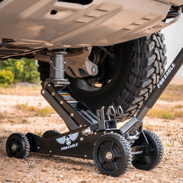 Pro Eagle | Off Road Jack | 3 Ton Big Wheel Jack "Kratos"