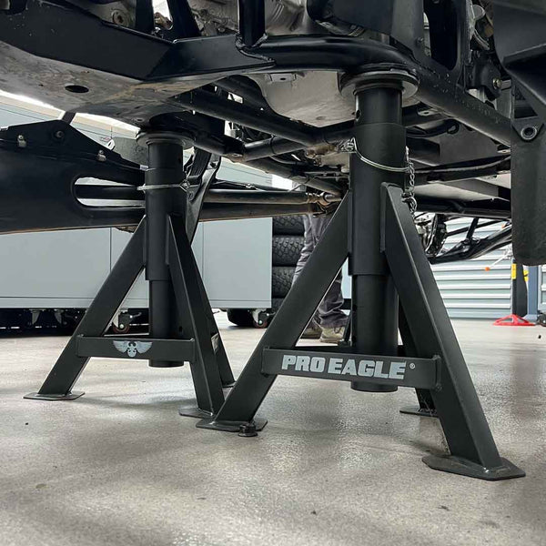 Tallest 6 ton Heavy Duty Jack Stands – Safe Support | Pro Eagle