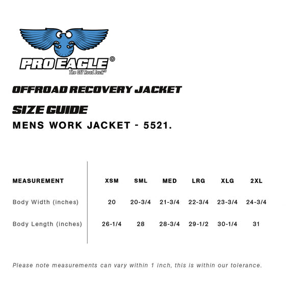 OFFROAD RECOVERY JACKET - NAVY - Pro Eagle