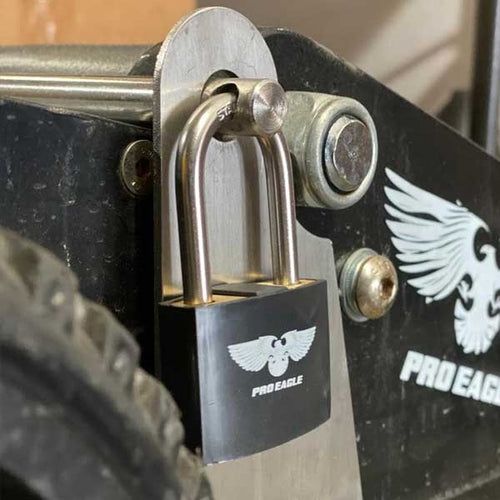 "Secure Pro Eagle Mount Padlock for Vehicle - SKU: ORJPL"