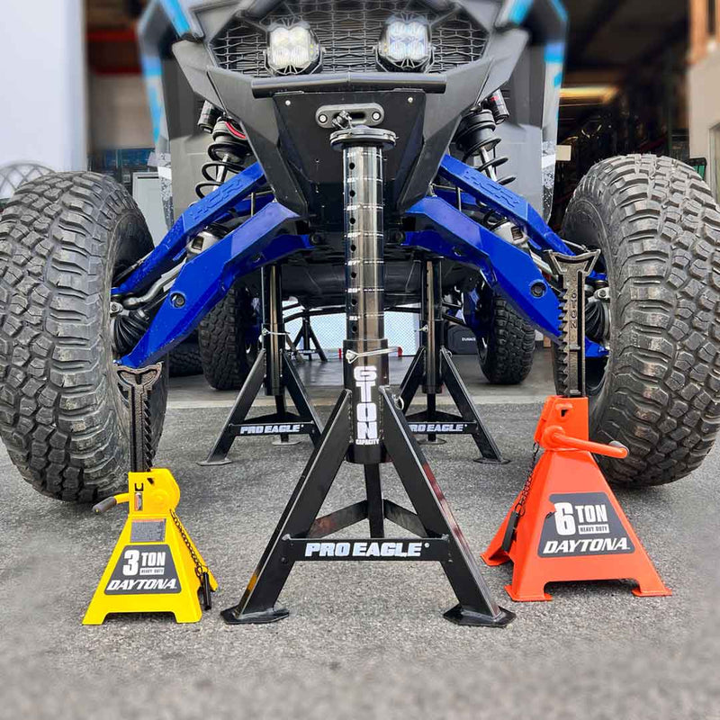 Tallest 6 ton Heavy Duty Jack Stands – Safe Support | Pro Eagle