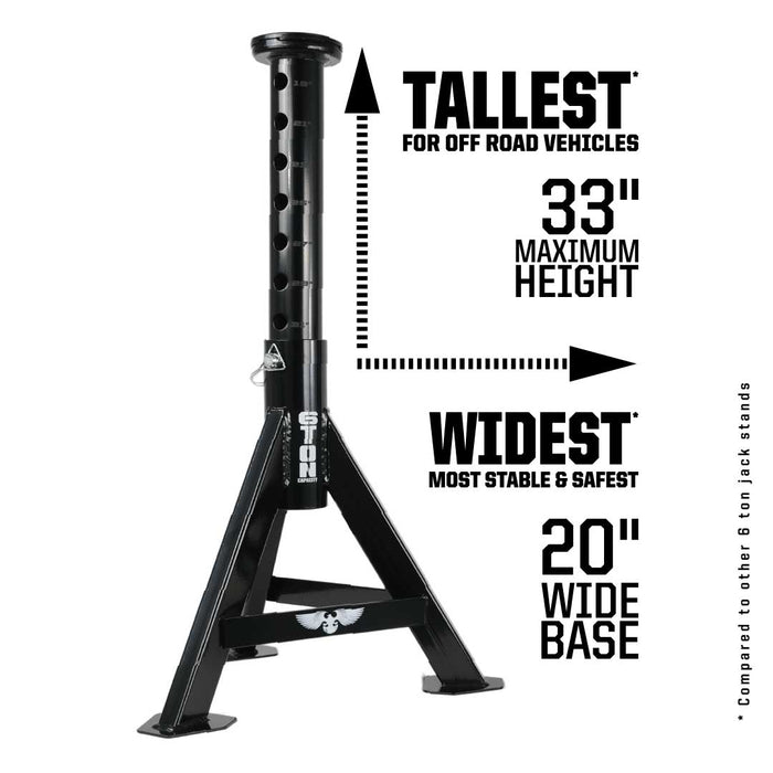 Tallest 6 ton Heavy Duty Jack Stands – Safe Support | Pro Eagle