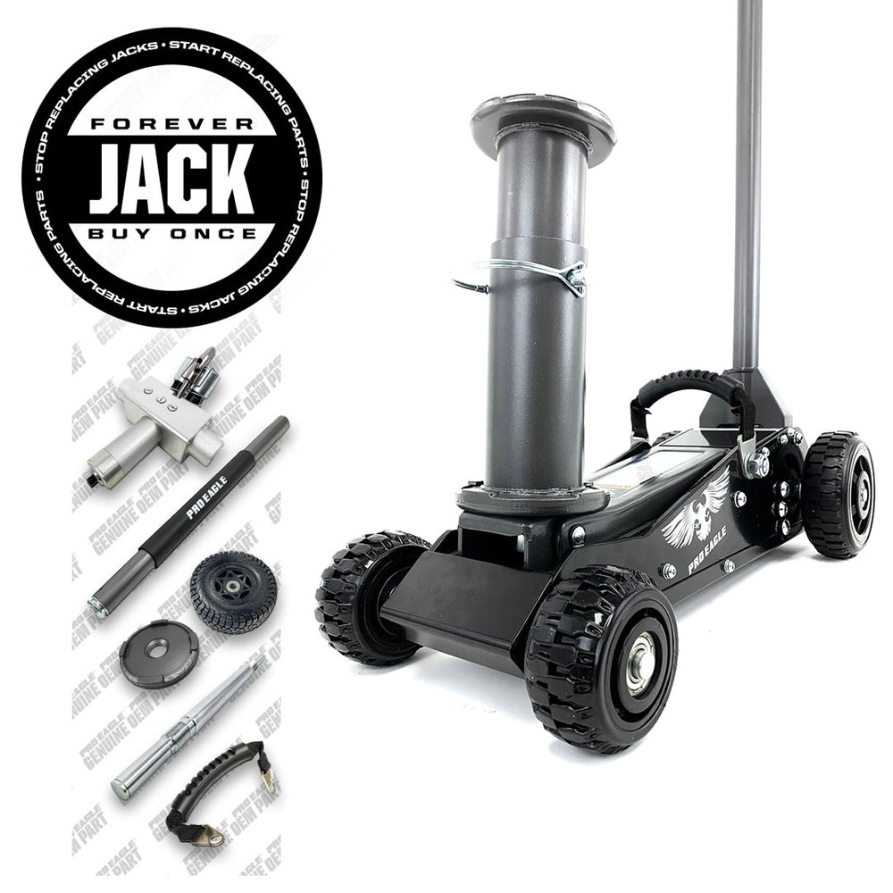 1.5 Ton Big Wheel Jack – Lightweight Off Road Jack | Pro Eagle